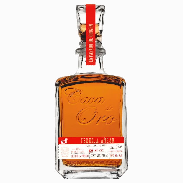 CAVA DE ORO Añejo Tequila 100% Agave 40% Vol. 0,7l; Agave; Tequila ...
