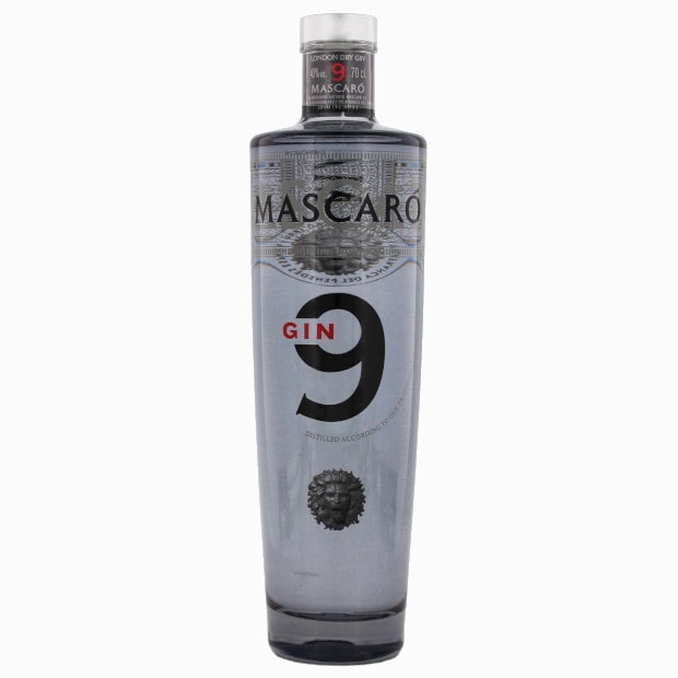 Mascaro Gin 9, 40%, 0,7L, Gin aus Spanien, Wacholderbeeren und ...